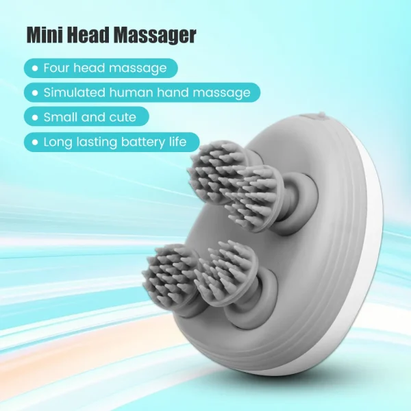 Electric Pet Head Massager – Deep Tissue Vibrating Device for Cats ...